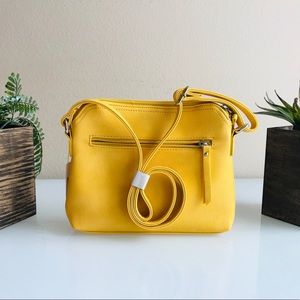 Charming Charlie | Bags | New Cc Brights Yellow Medium Shoulder Bag ...